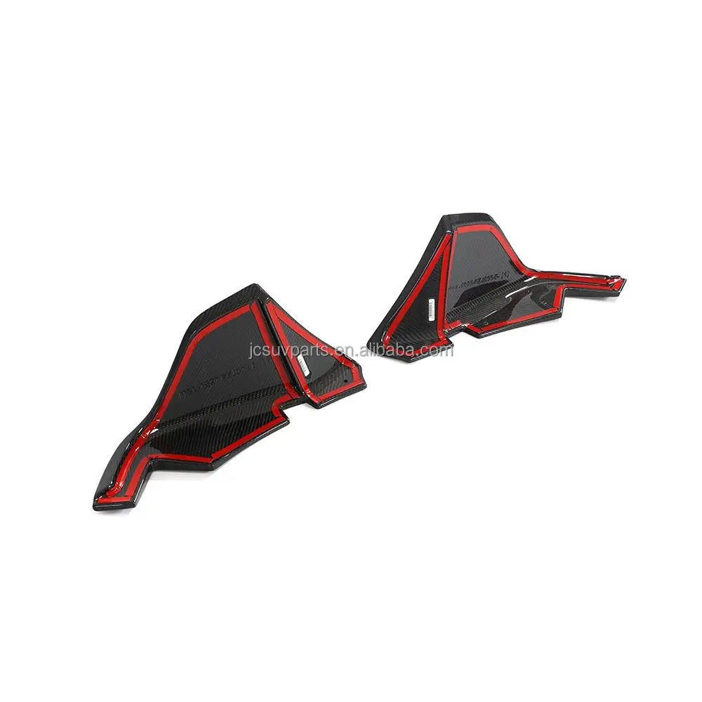 Carbon Fiber Rear Bumper Splitter Flaps Wing Aprons for Toyota Supra ...