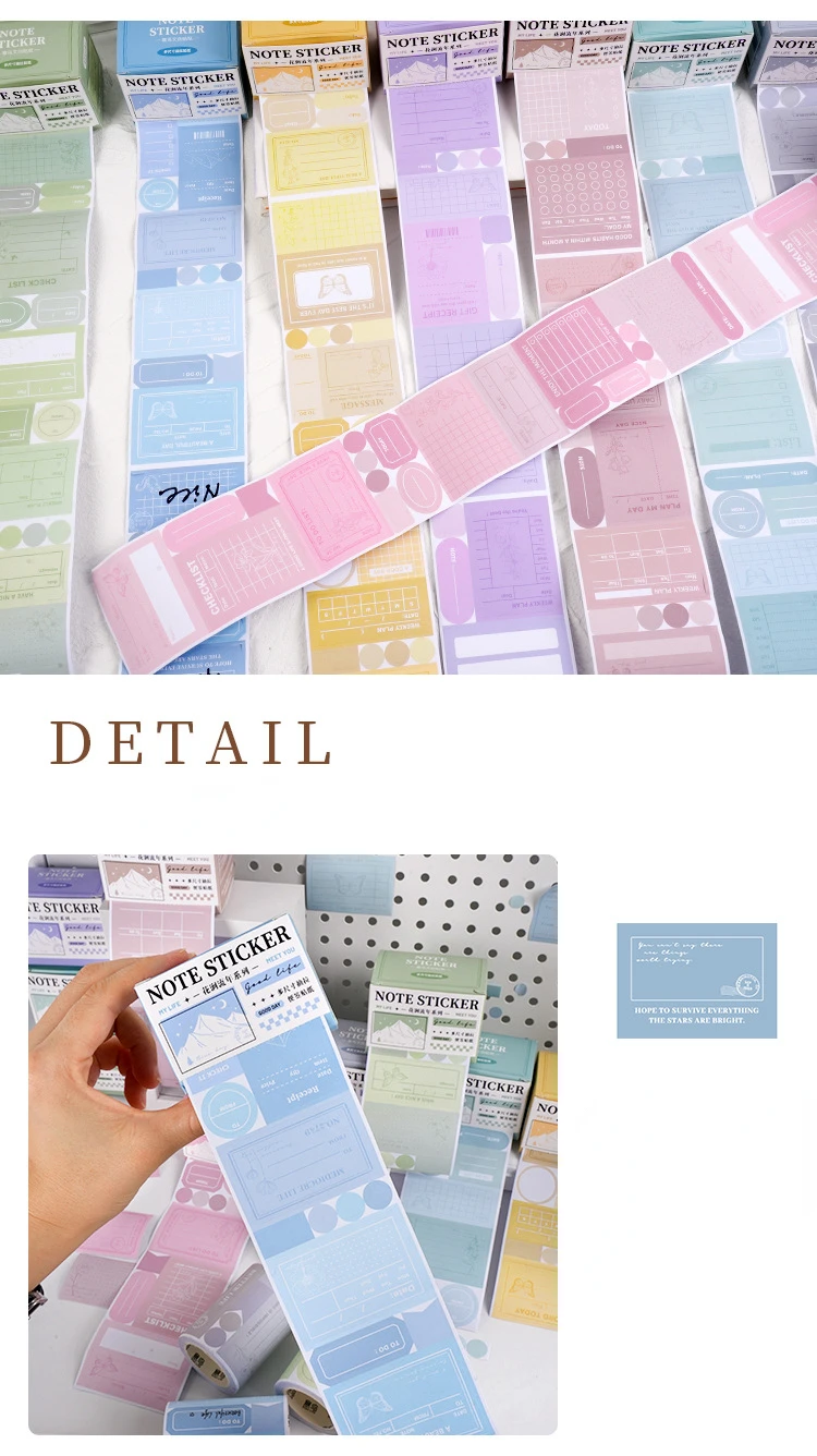 Customized Die-Cut Agenda Planner with Sticky Notes Pad