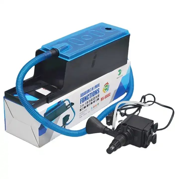 Risheng RS Aquarium Fish Top Filter - Triple Filtration