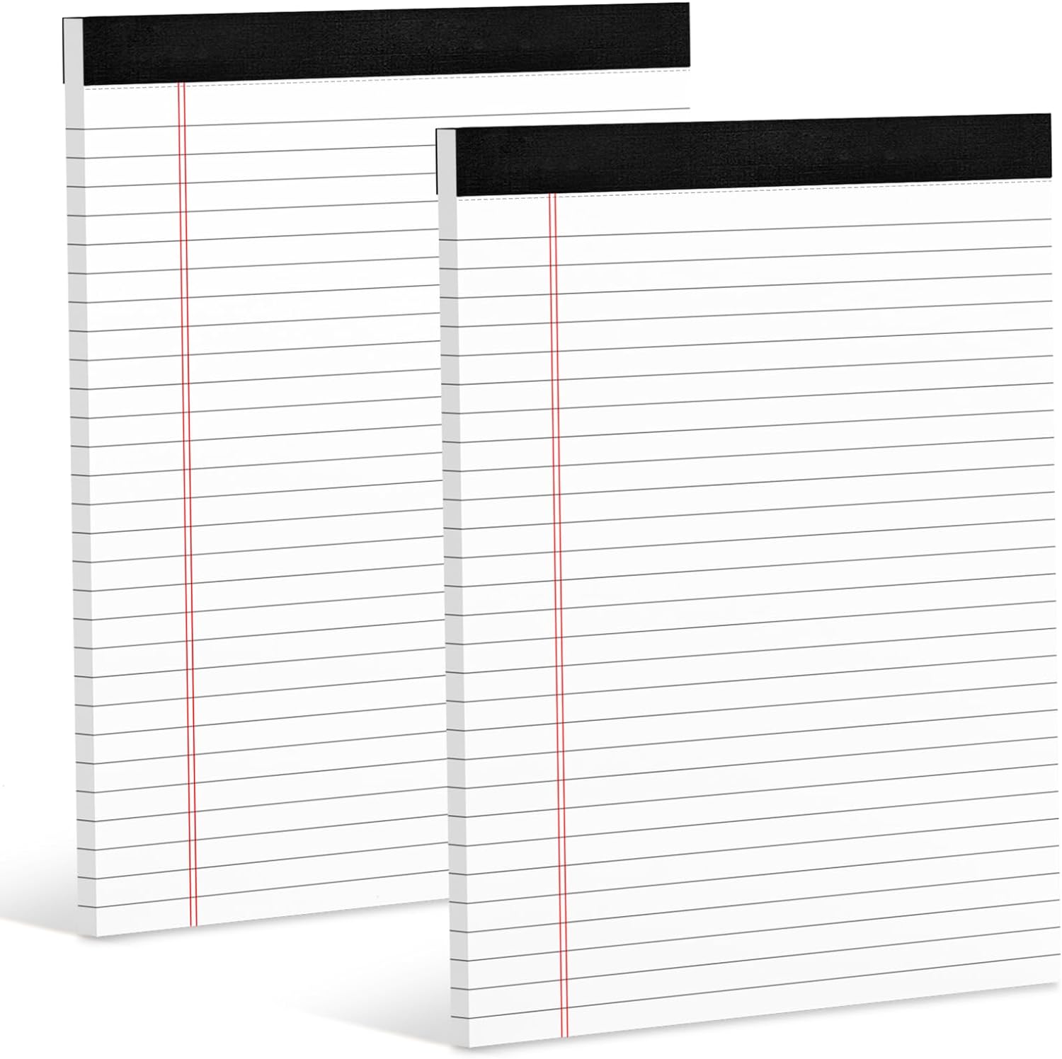 Custom White Legal Note Pads Wide Ruled and Holder Lined Sheets Book ...
