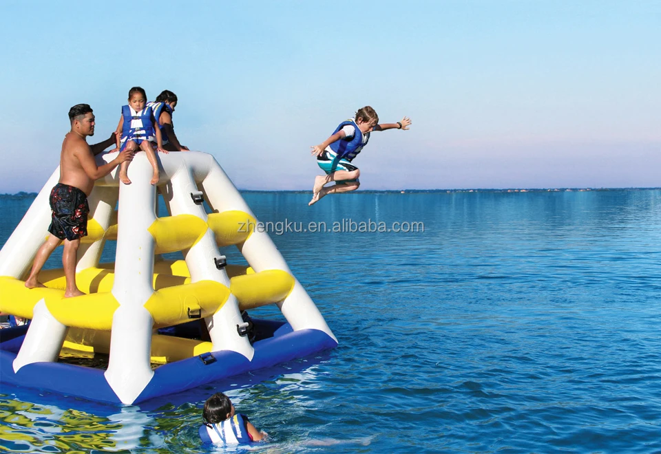 Alibaba.com: Commercial Water Park Inflatable Water Tower Slide with ...