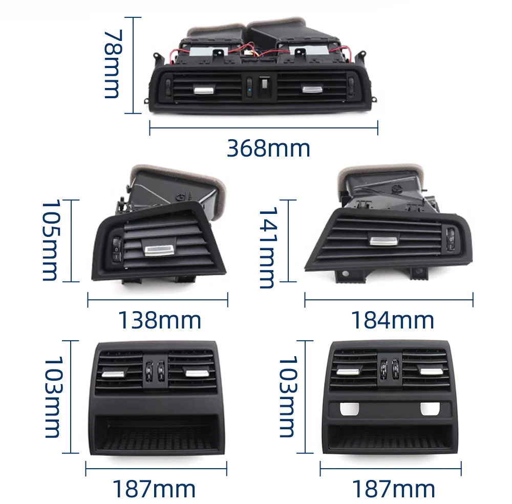 Car AC Air Vent Assembly for BMW F18 F10 2010-2017 64229166883 ...