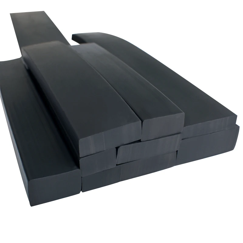 Mechanical Solid Square Rubber Sealing Flat Strip Wear-resistant ...