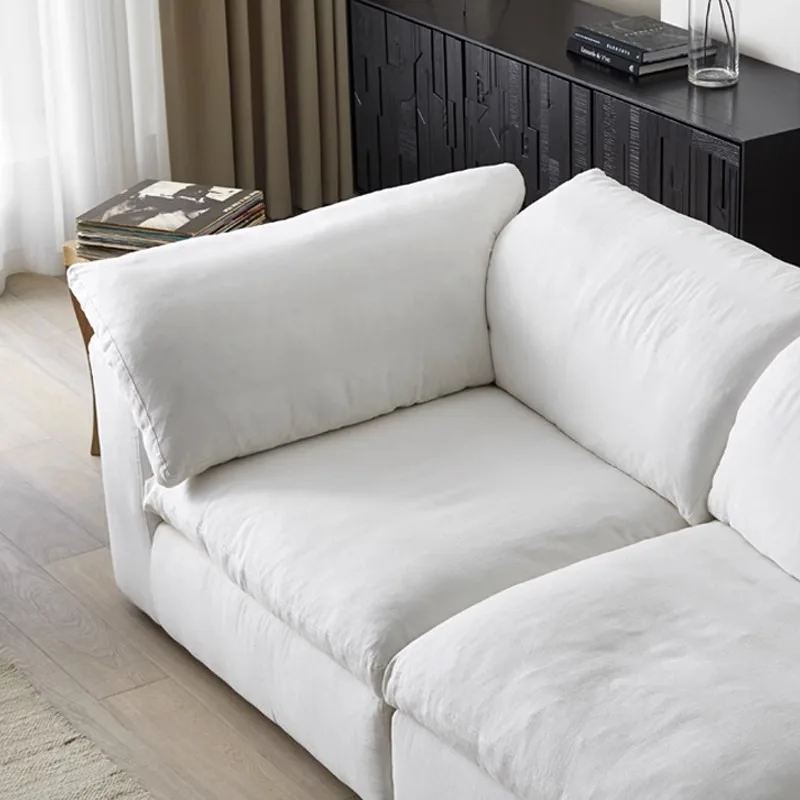 Modern Cloud Couch - Comfortable Feather Filling Sofa