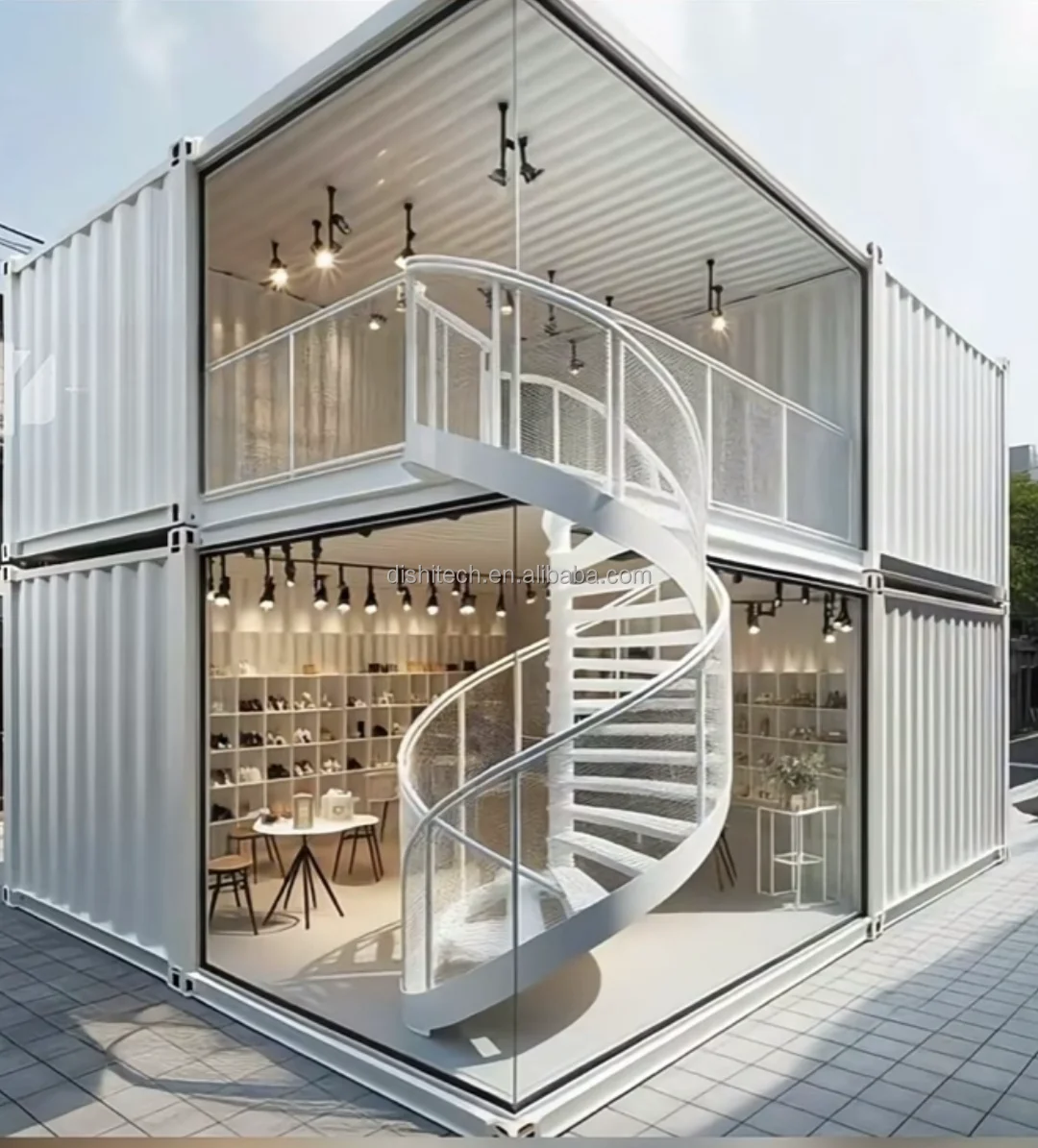 Luxury Living Well Camp 20ft Prefab Puerto Rico Modern Ship Folding Flat Pack Container House ...