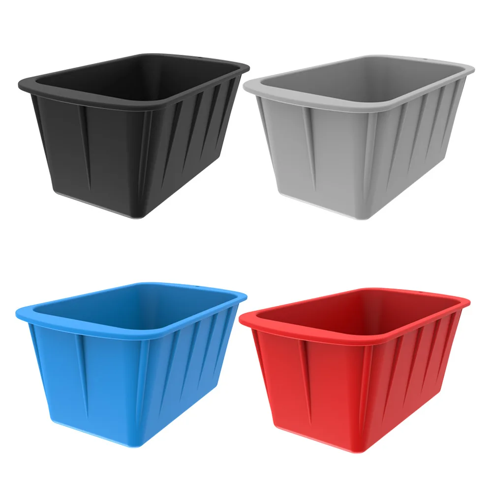 Foldable Extra Large Rectangular Ice Bath Moulds Ice Block Mold Molde ...