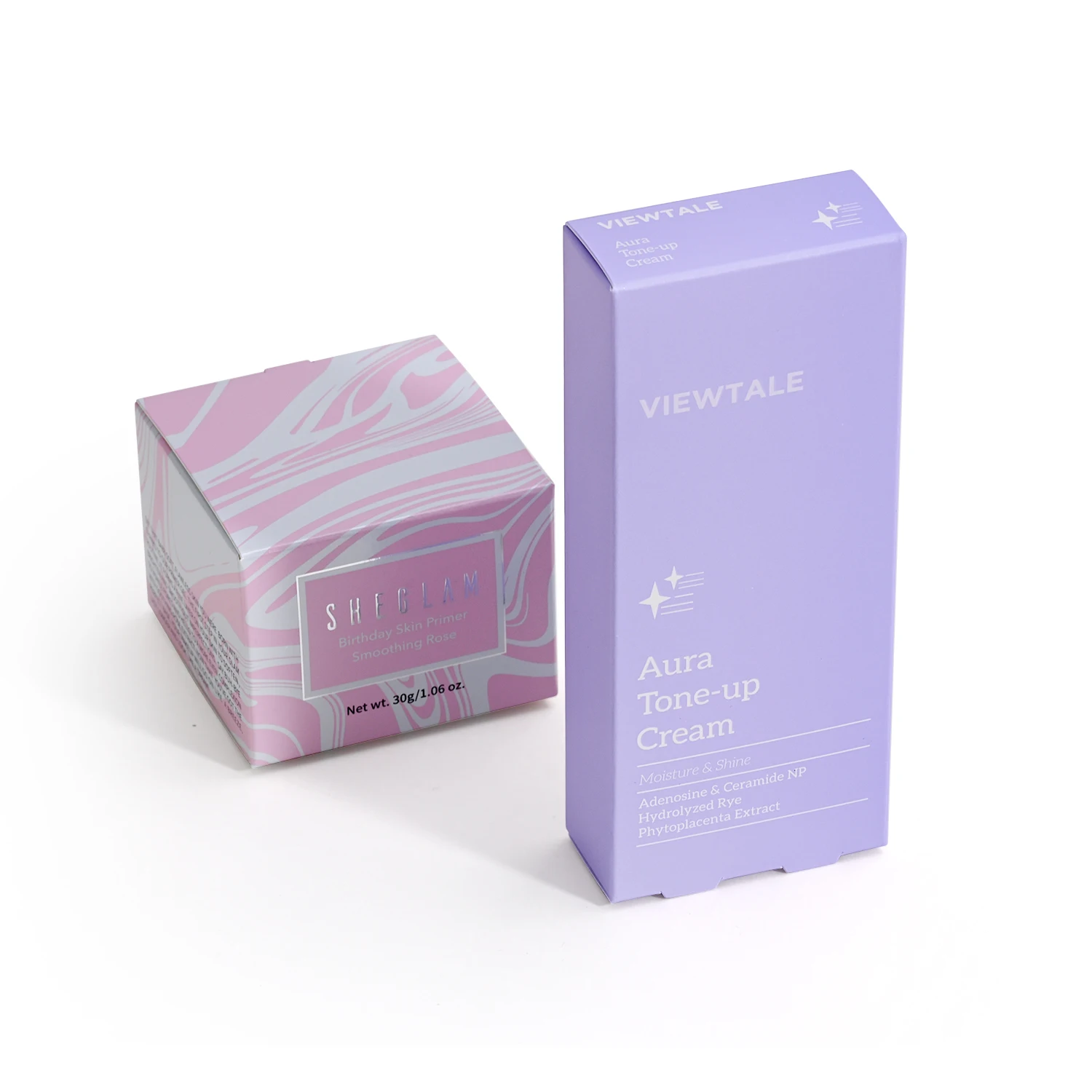 Custom Cosmetic Paper Box Lipstick Skin Care Eye Face Cream Packaging ...