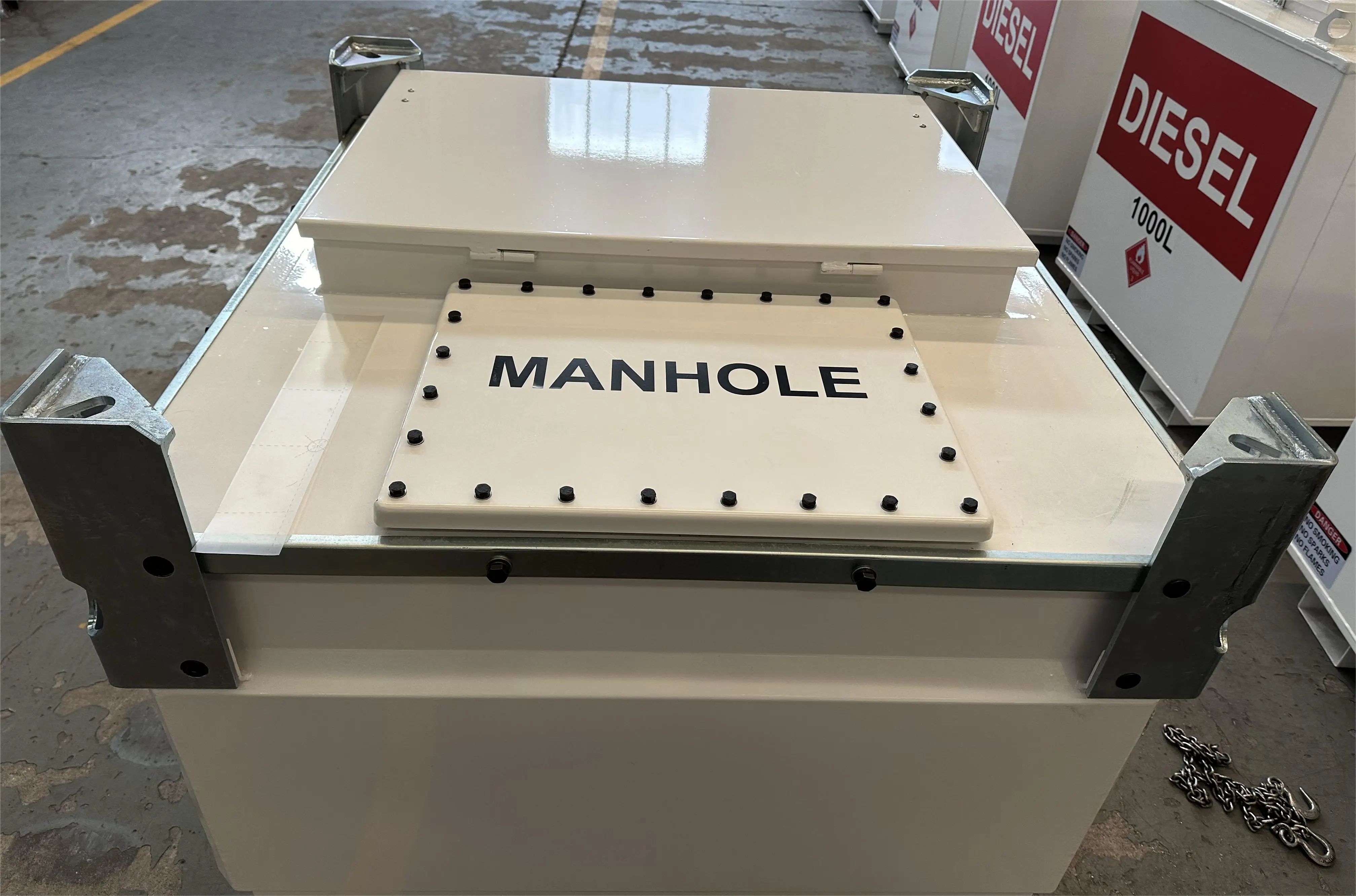 Above Ground Double-wall Self Bunded Diesel Fuel Storage Cube Tank With ...