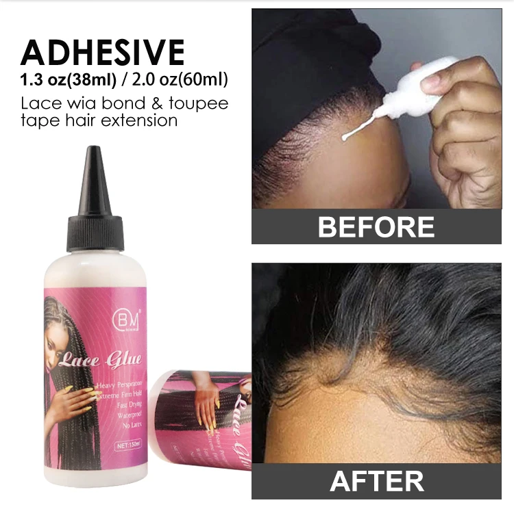 5 Oz Waterproof Lace Wig Glue - Strong Hold Adhesive