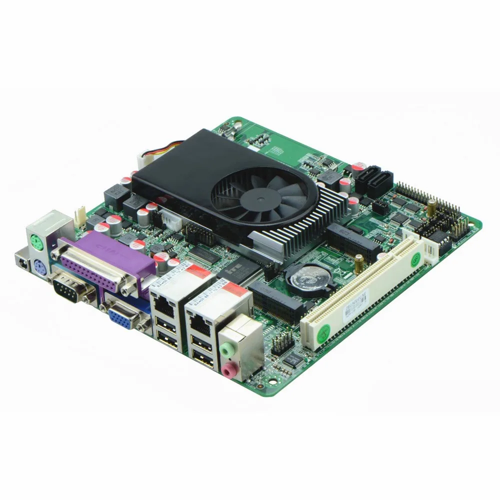 Atom D2550 Dual Core Mini-Itx Motherboard for POS & ATM