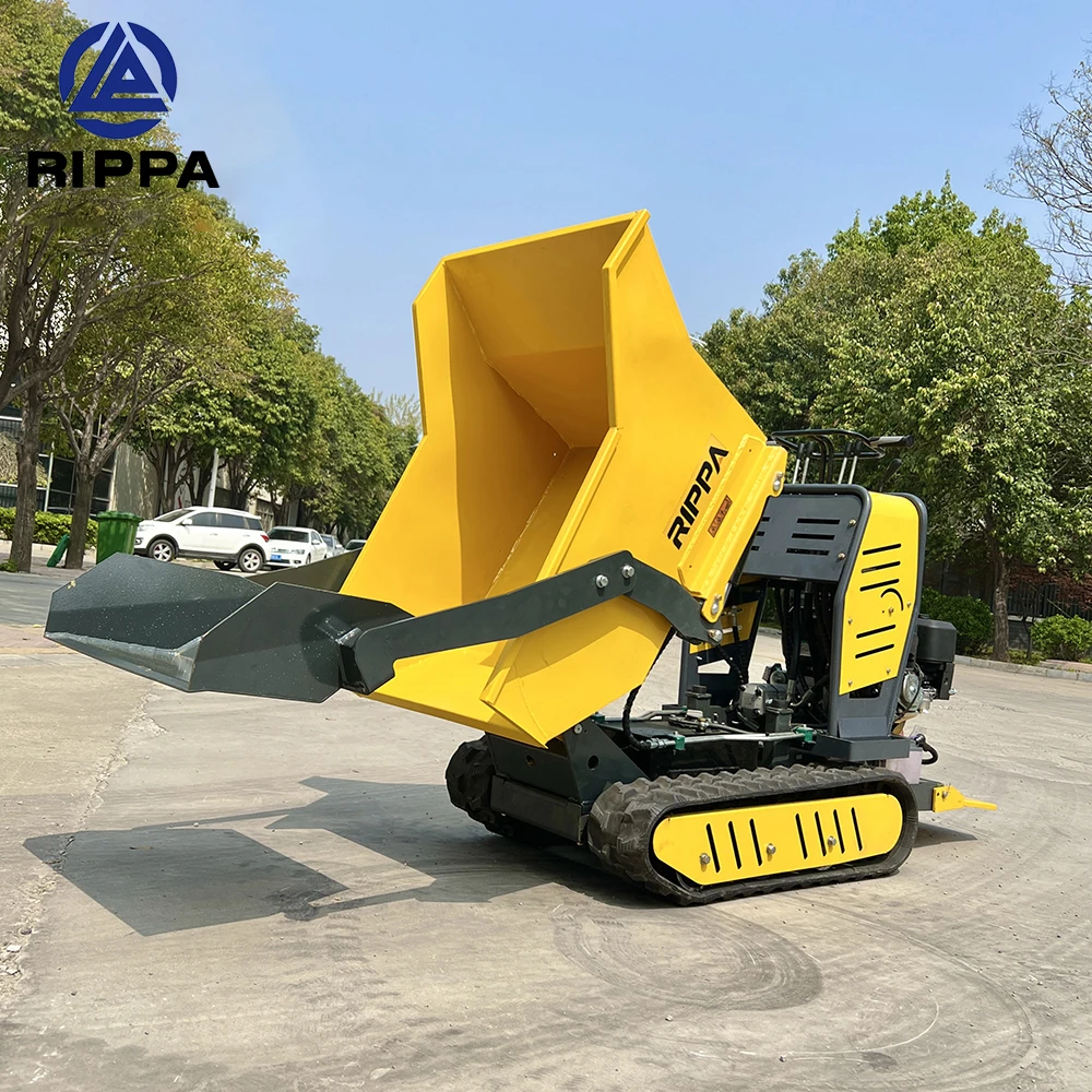 Rippa Mini Track Dumper 500kg 1000kg Electric Crawler Mini Dumper - Buy ...