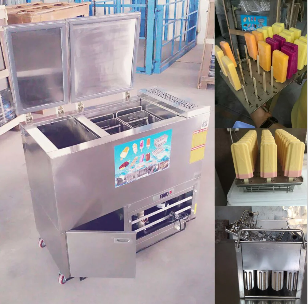 Wholesale Commercial Ice Popsicle Making Maker Machine/ice Lolly Making ...