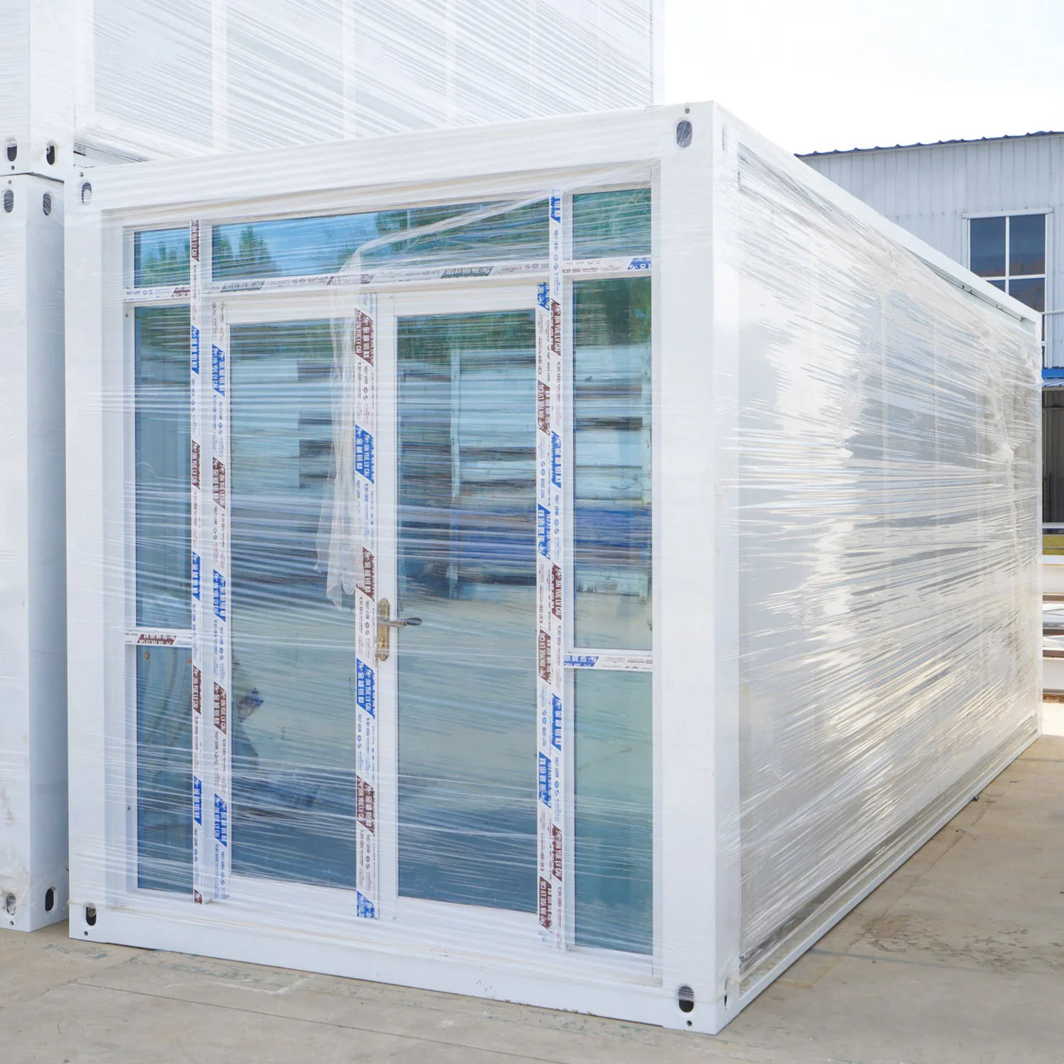 Trailer Collapsable Movable 20ft Prefabbricata Casa Del Contenitore Cabin Container House With ...