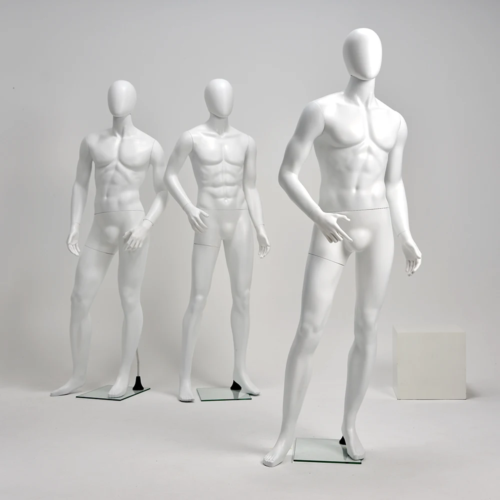 Full Body Pp Plastic Sports Male Mannequin Muscle Athletic Mannequin ...