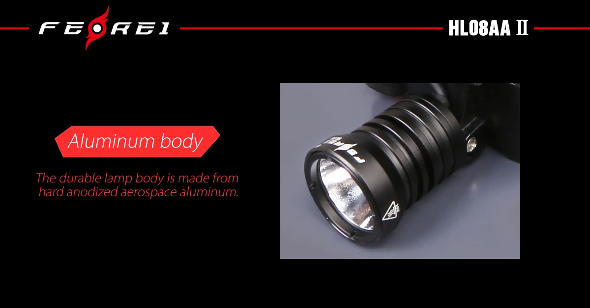 The Ultimate Off-Road Headlight Ferei IPX4 HL08AAII LED Headlamp for ...