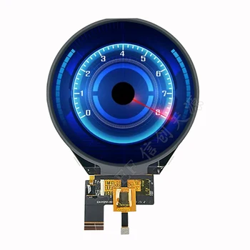 3.4 Inch Tft Lcd Module Circular Round Lcd Display With 800*800 Dots - Buy Round Display Lcd ...