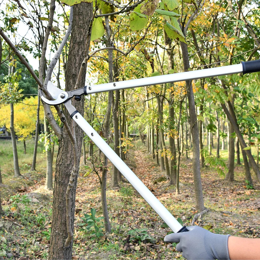 VERTAK Long Handled Tree Loppers Bypass Pruning Loppers Heavy Duty Drop ...