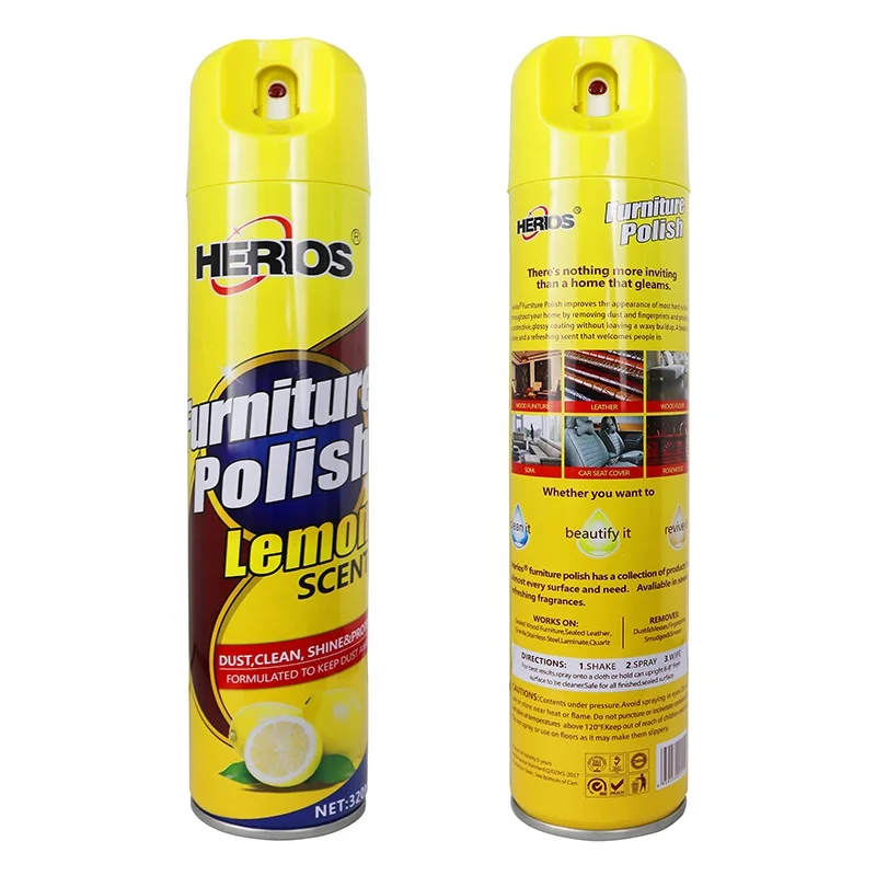 320ml Homemade Popular Wood Furniture Polish Spray Multi Furniture ...