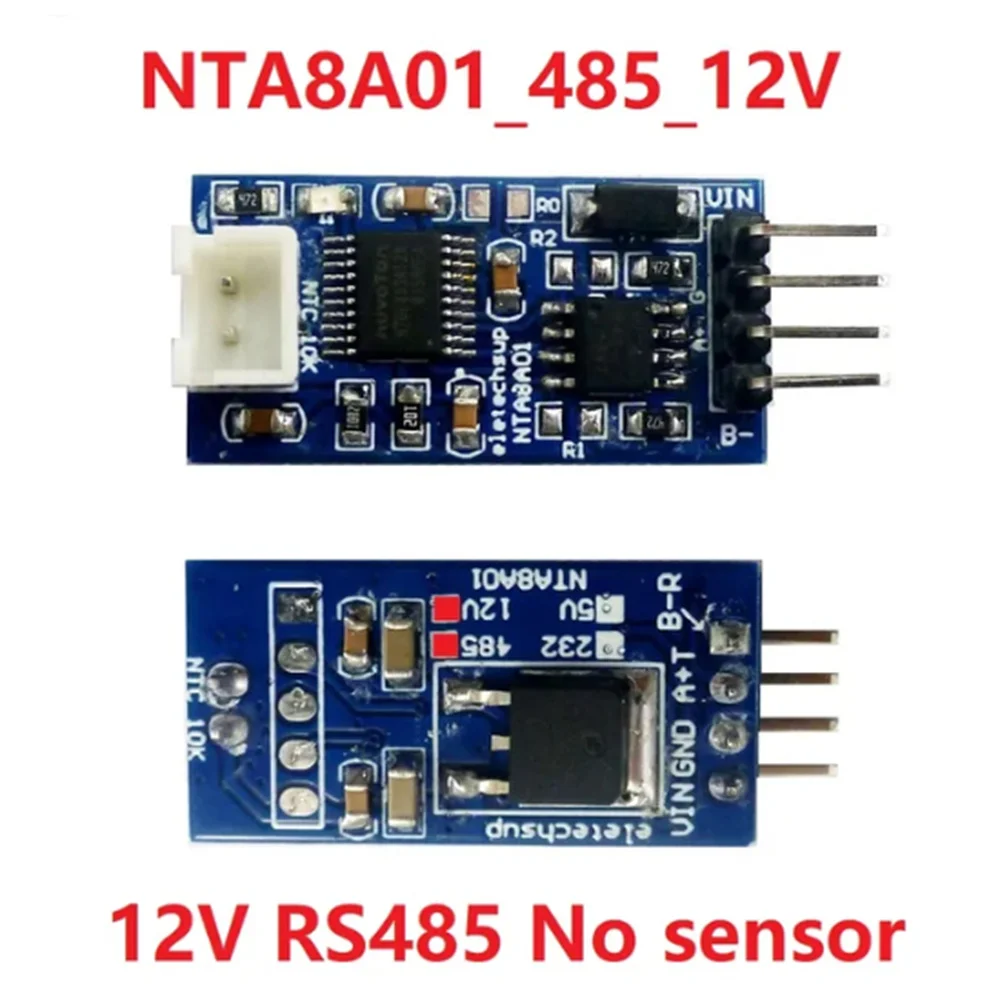 4xdc5v-24v Rs485 Rs232 Temperature Sensor Ttl Modbus Rtu Ntc Thermistor ...