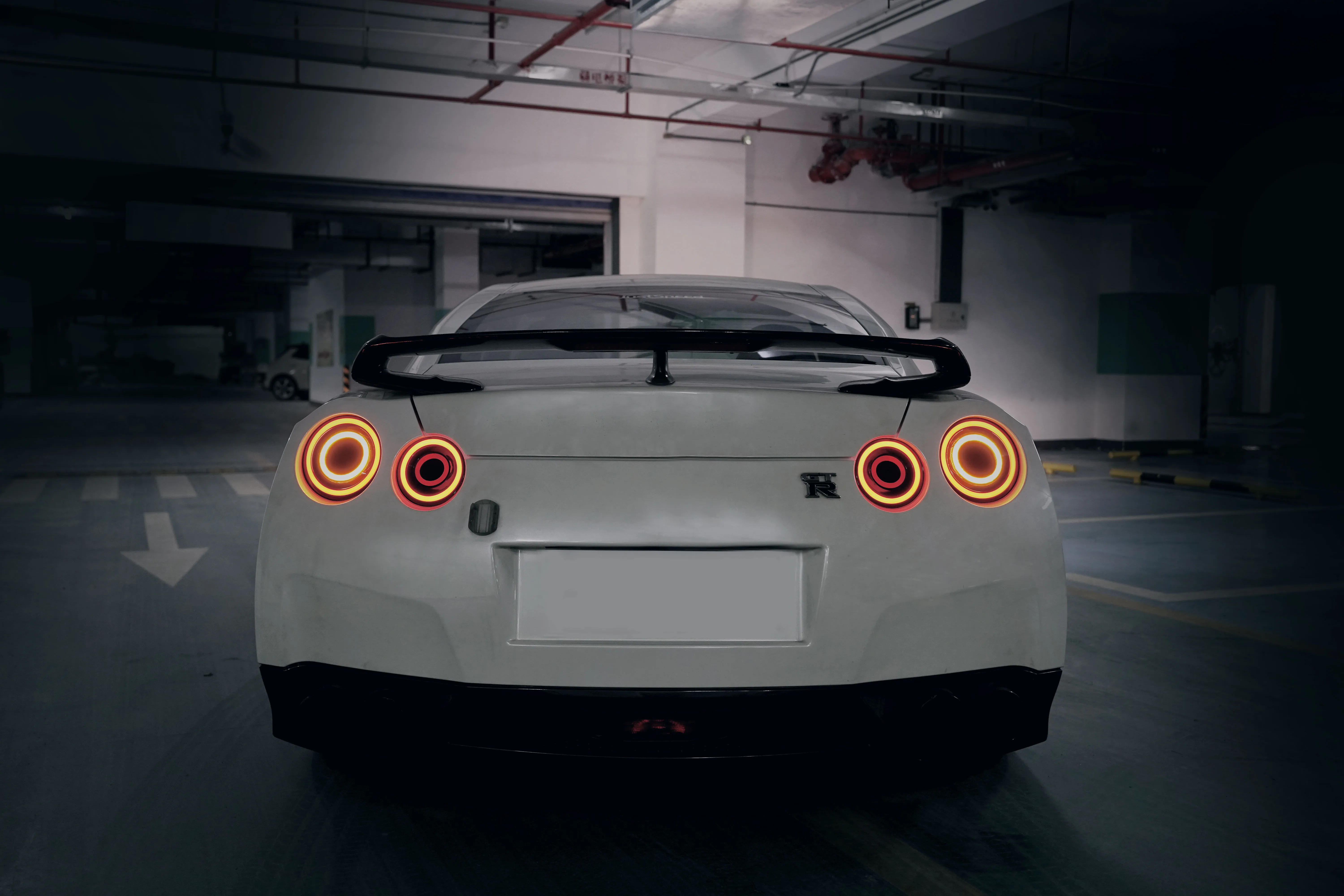 Nissan R35 GTR Tail Lights - Nismo LED Smoked Black