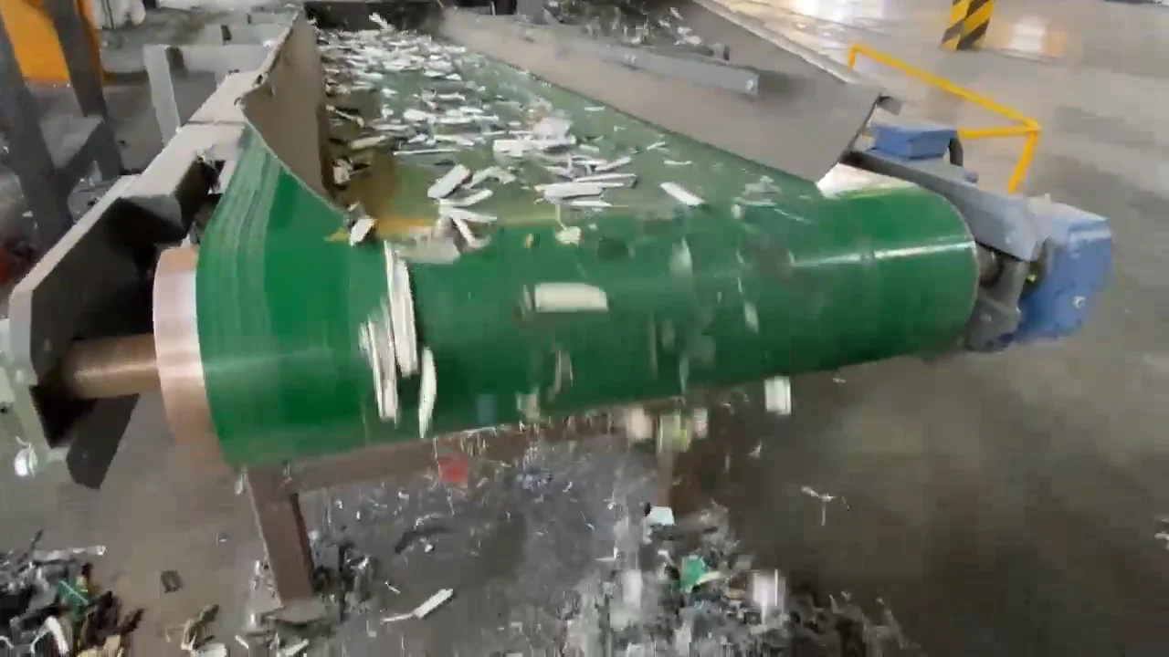 Eddy Current Separator Used To Separate Of Non-ferrous Metals From ...