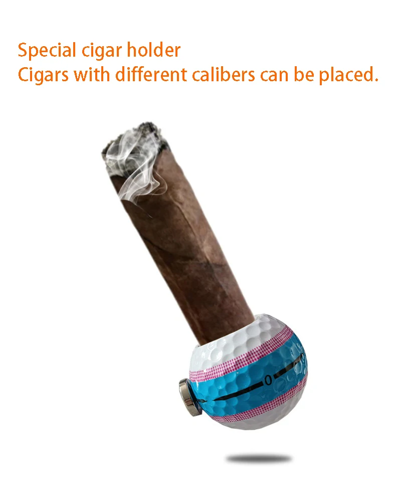 Durable Magnetic Golf Cigar Holder - Perfect Gift for Golfers