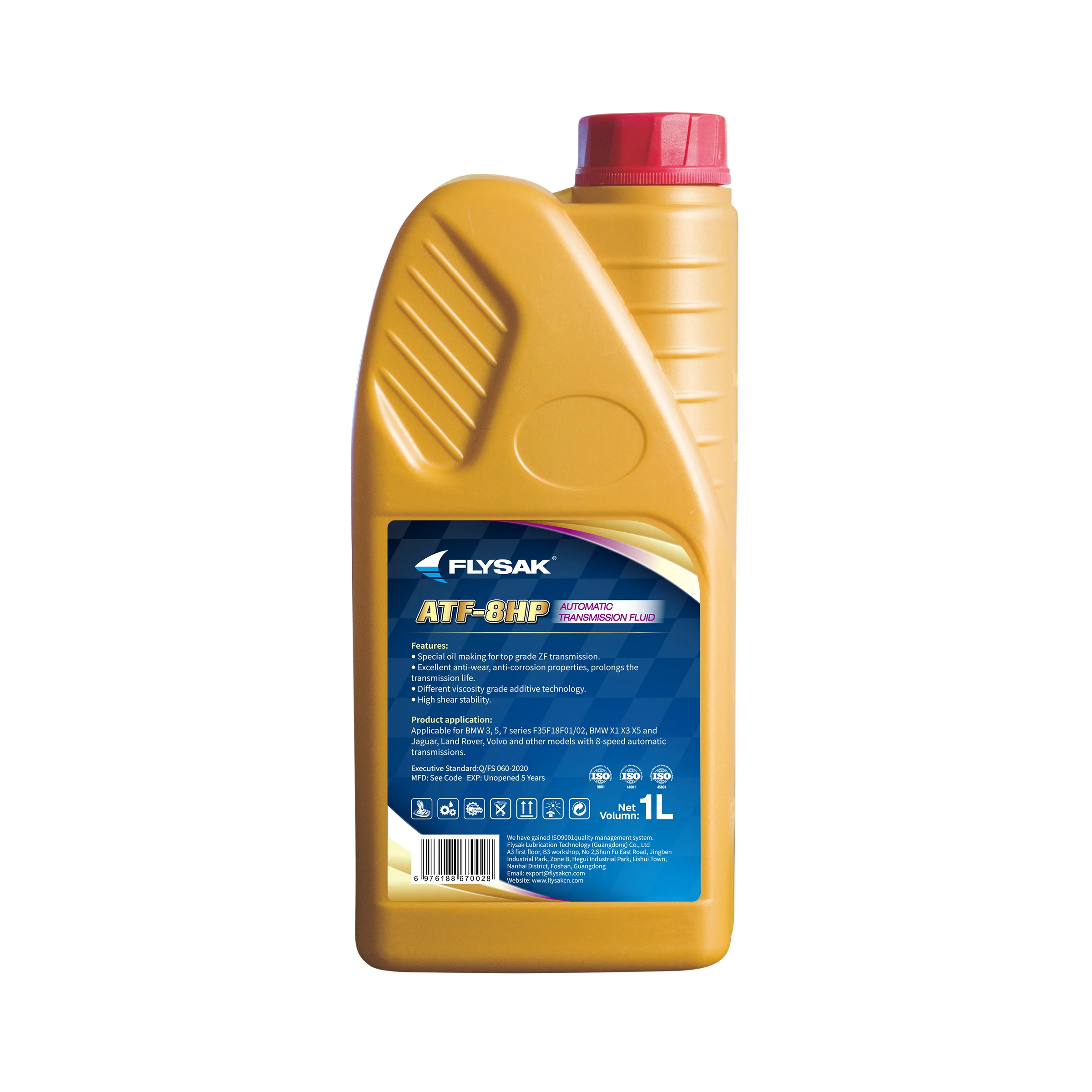 ATF 8HP Transmission Fluid - Lubricating Protection