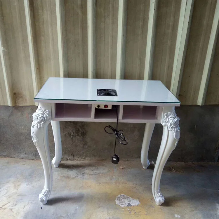 Dongpin Grey Color Nails Table For Beauty Salon Manicure Chair Nail ...