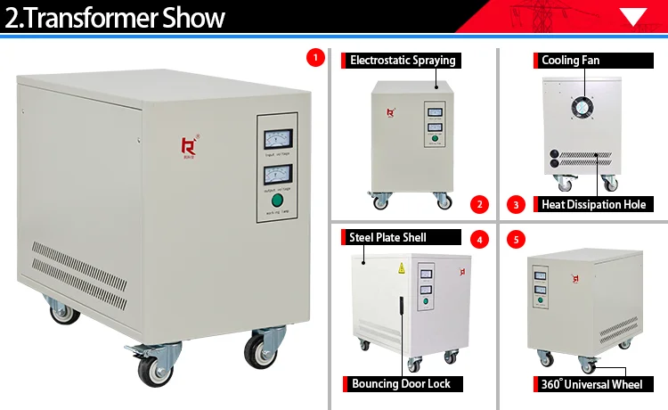 3 Phase StepDown Transformer 220V to 110V Step Down 220 to 110 ...