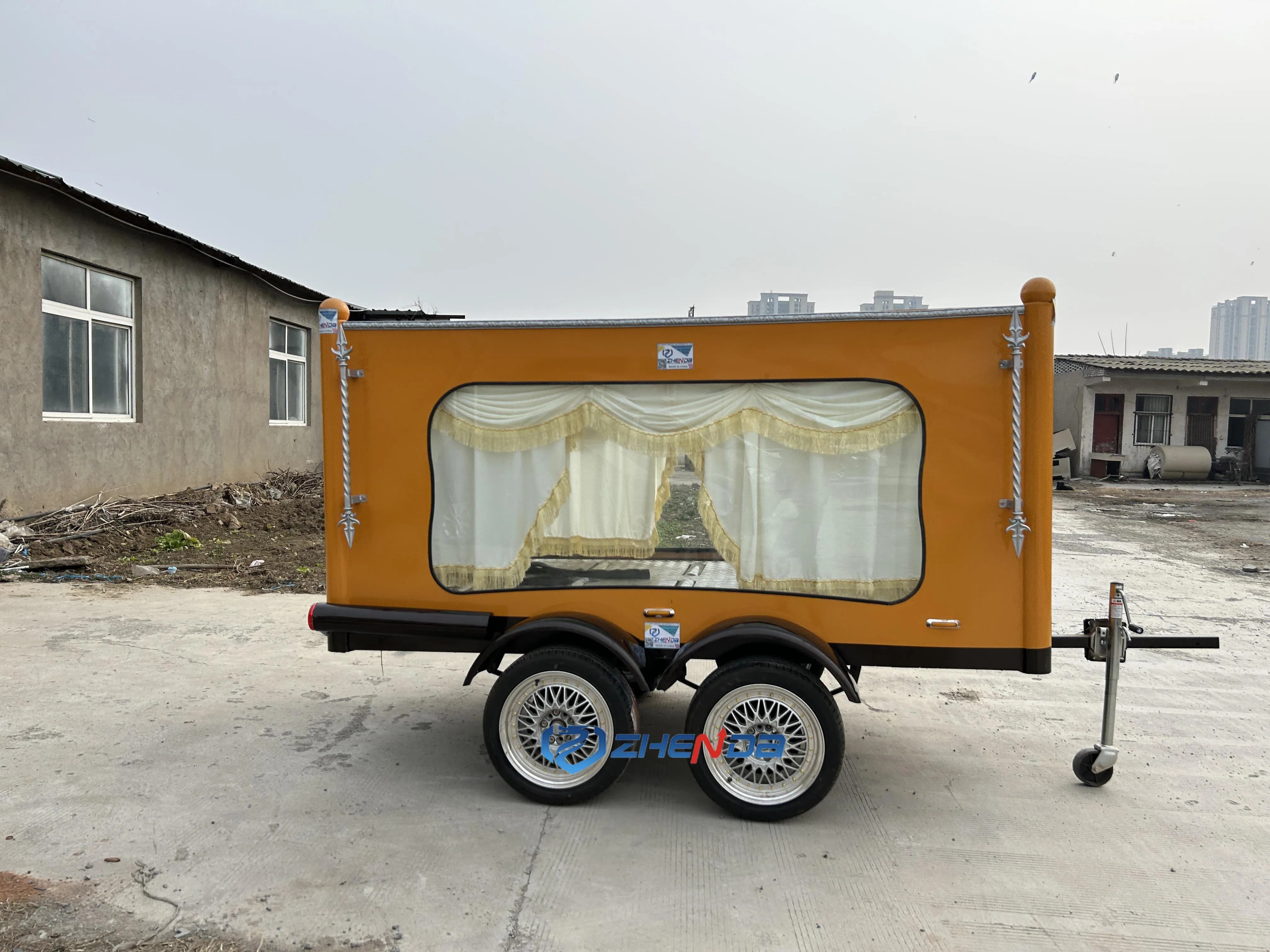 Luxurious Funeral Home Electric Buggy Luxury Coffin Funeral Hearse ...