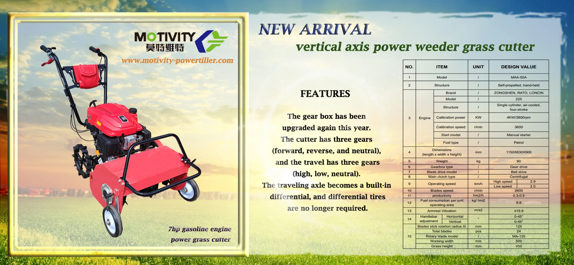 Gear Driven Mini Weeder For Farm Use - Buy Agricultural Tools,Farm ...