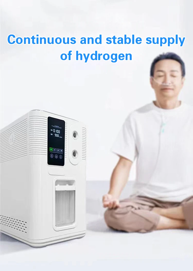 Hydrogen Inhalation Machine 3000ml Generator HO Dual-Output Inhaler SPE ...