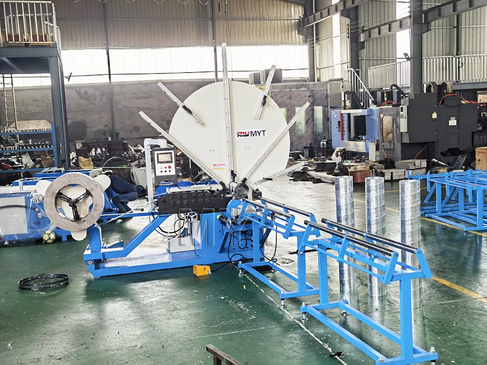 Myt Duct Forming Machine Hvac Spiral Round Duct Forming Machine For Air ...