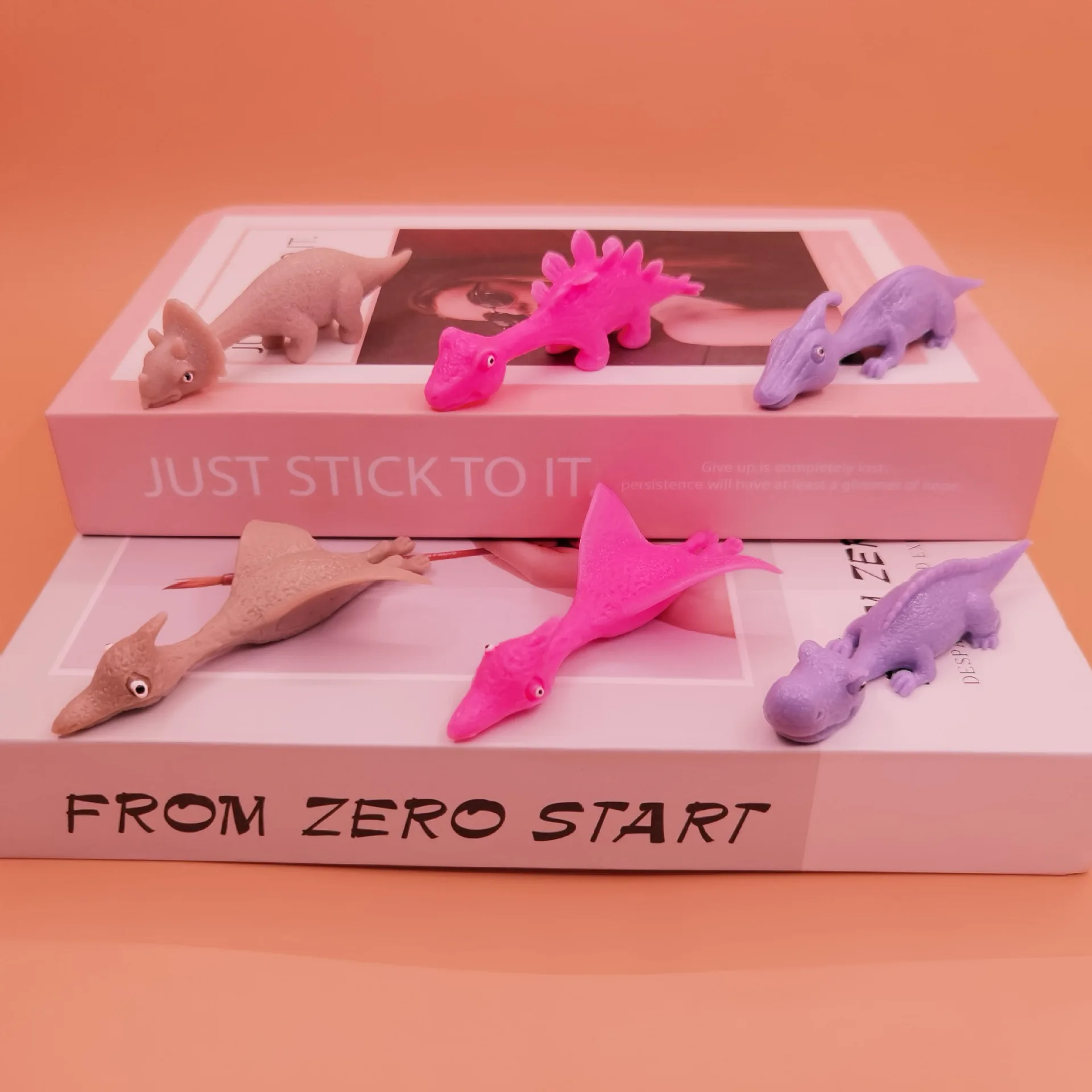 Mini Dinosaur -shaped Kawaii Decompression Squeeze Toy Animal Colorful ...