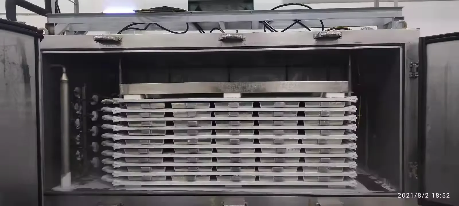 Quick Block Freeze Machine/Horizontal Plate Freezer Blood Seafood Plate ...