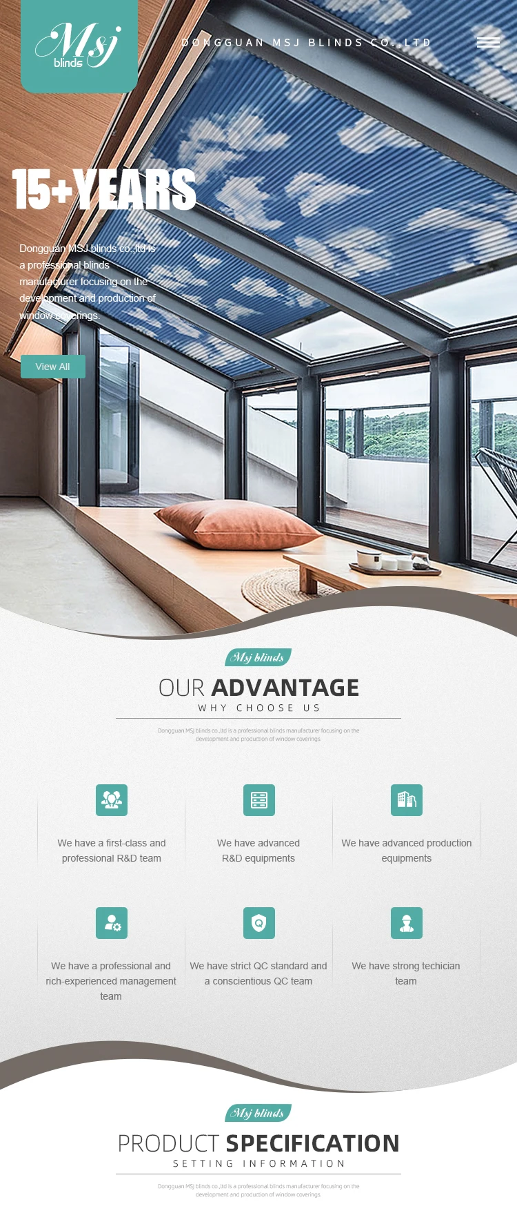 Electric Remote Control Skylight Blinds by Graceblinds