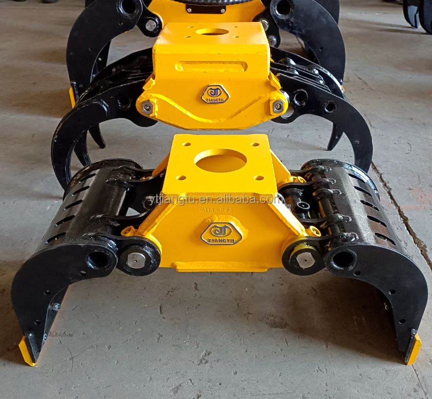 Digger Attachments - Excavator Rotating Grabber for Sale