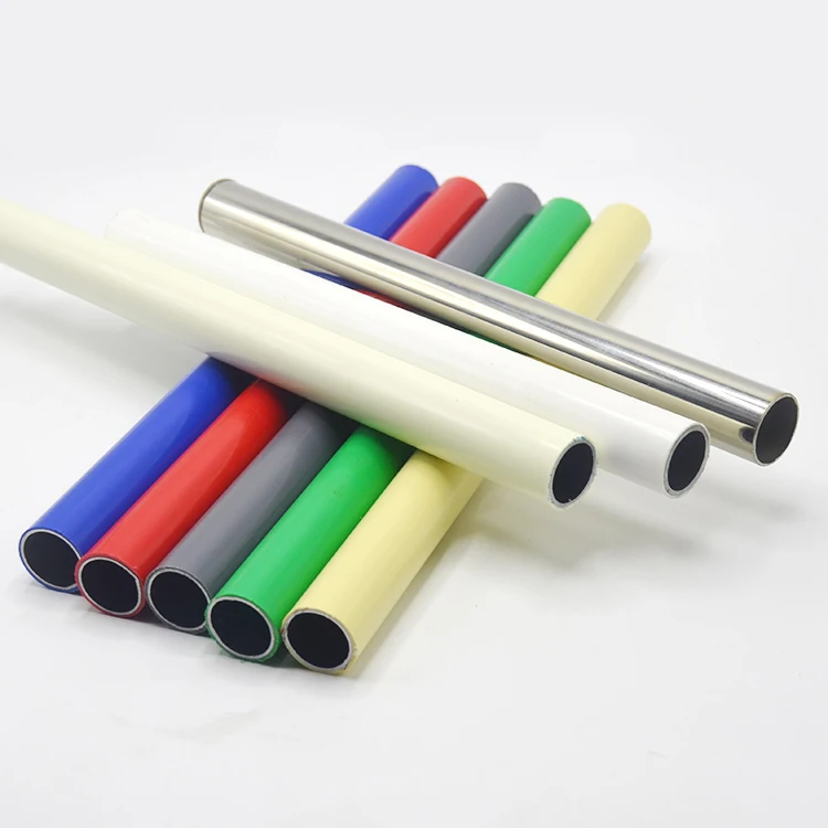 28MM Ivory Pipe - PE/ABS Coated Steel Pipe for Lean Production