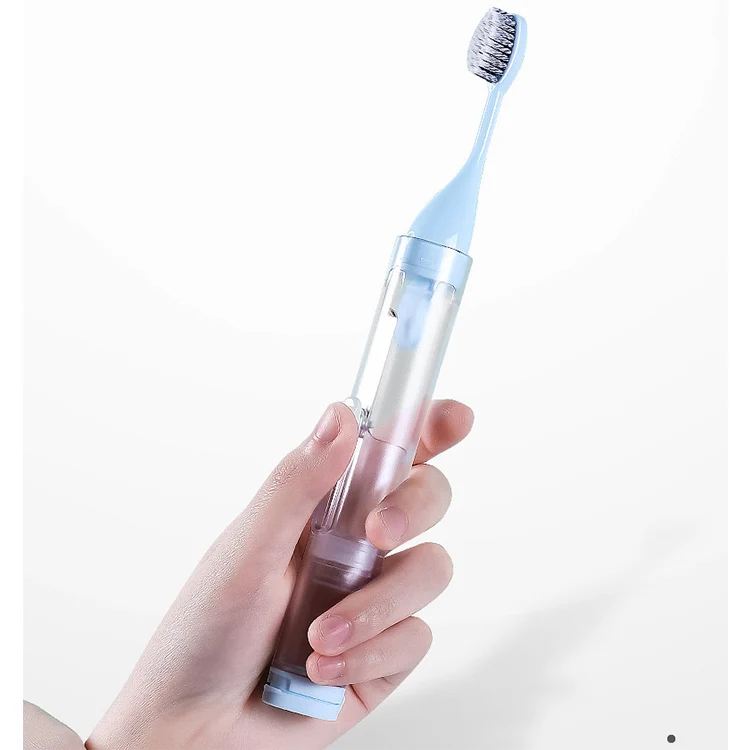 Toothpaste built in toothbrush store