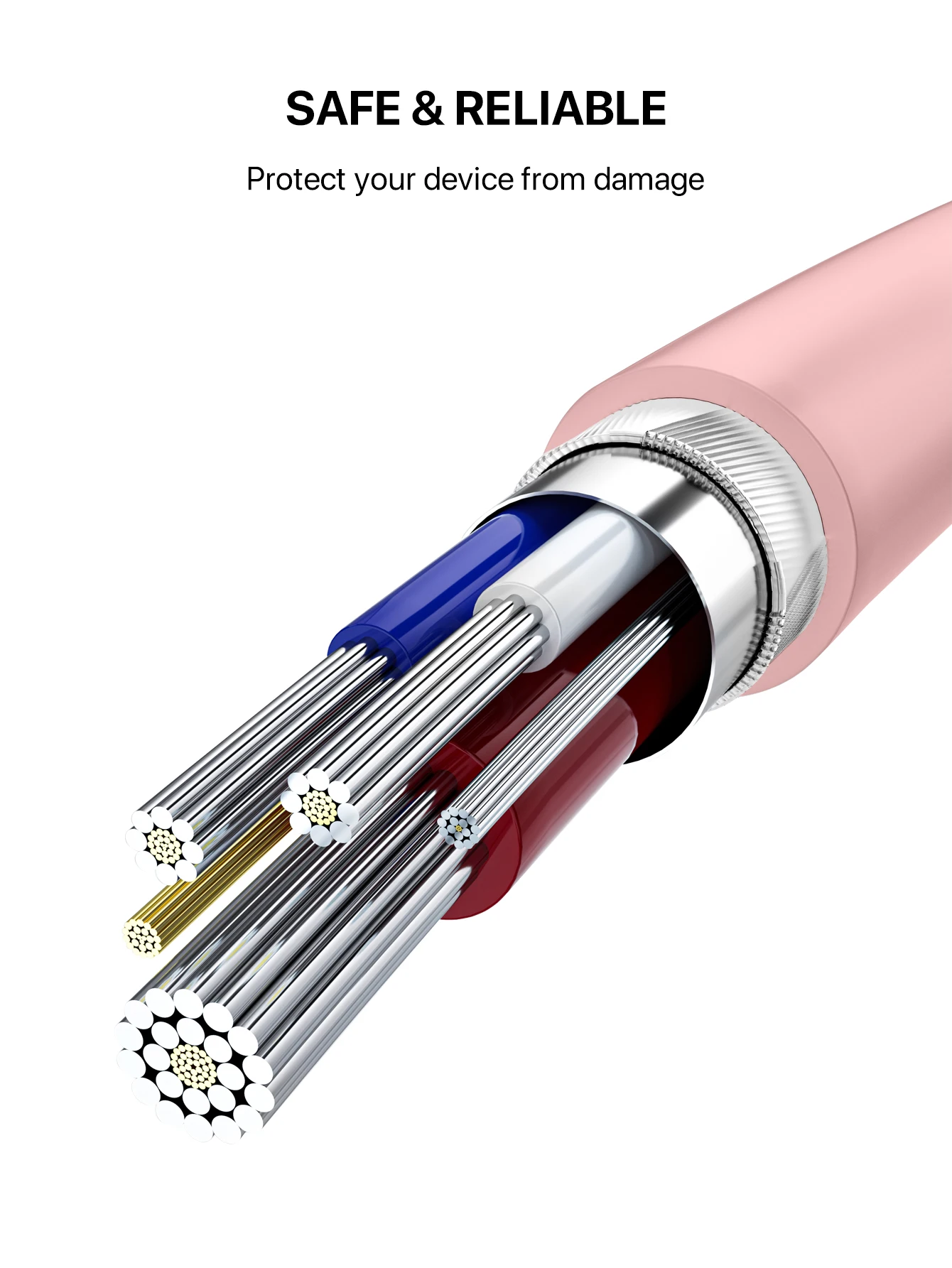 D8 Usb A To Lightning Data Line 2.4a Fast Charging Qc Fast Charging ...