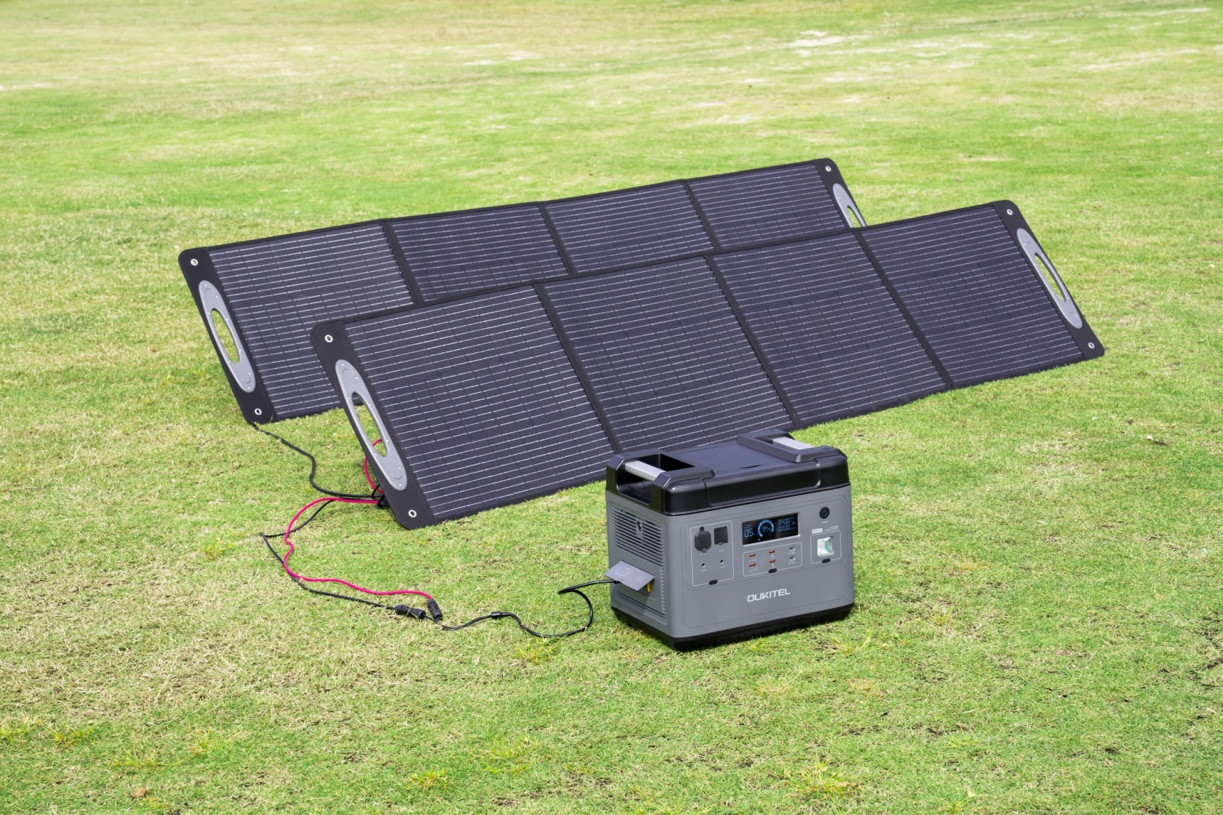 OUKITEL IP68 100W 200W 400W Folding Solar Panels for Power Stations