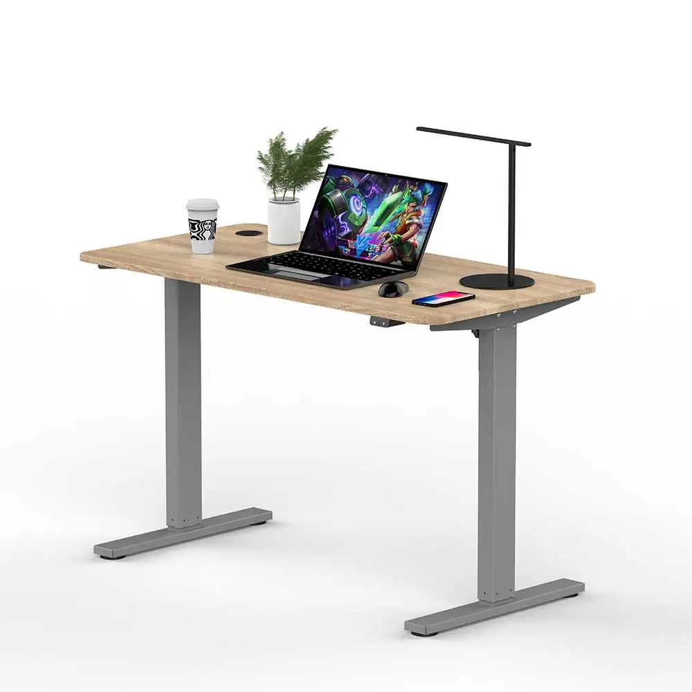 Office Lifting Motorized Adjustable Desk Frame Height Stand Up ...