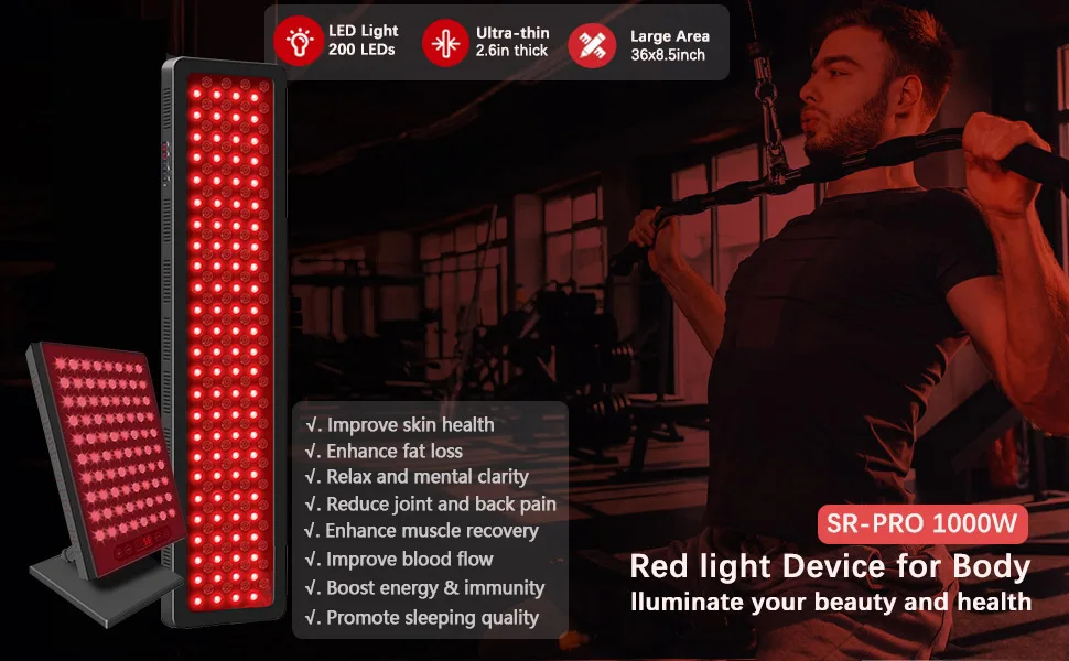 432 Led 3000w Dual Chip Red Light Panel Bed 4 Wavelength Pdt Machine ...