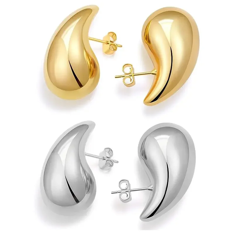 Electroformed 925 Sterling Silver Earrings with Gold Plating