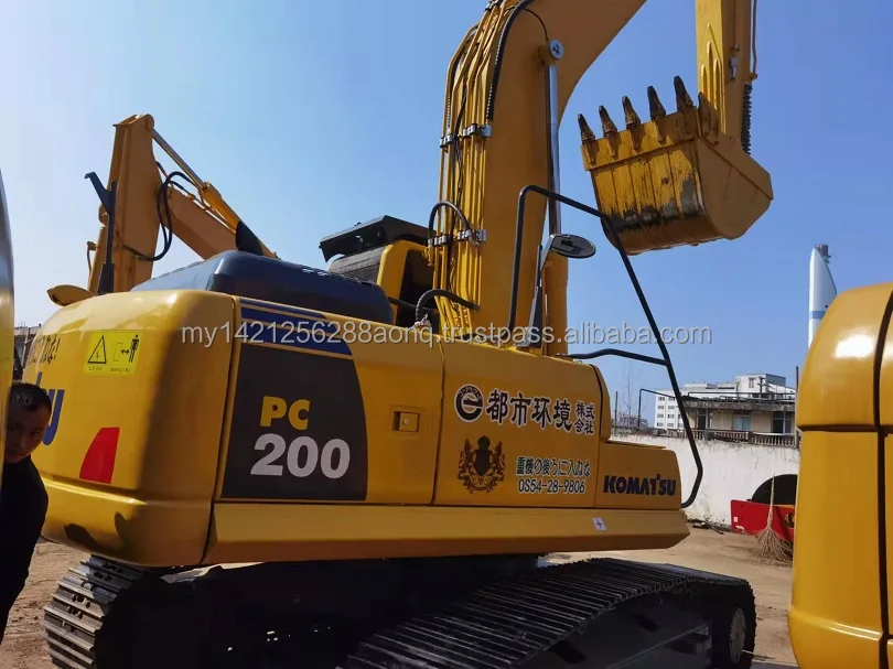 Efficient Original Japan Komatsu Pc200-8 Used Excavadora Komatsu Pc200 ...