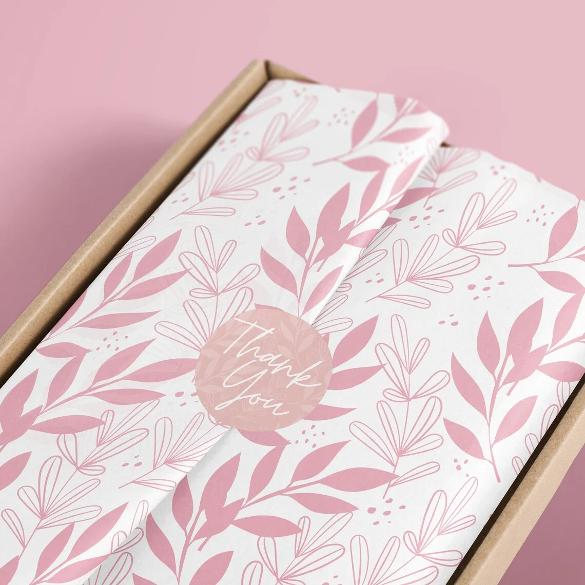 Custom Printed Logo Gift Wrapping Paper - Clothing Tissue