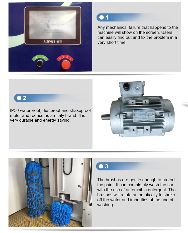 Roll over Car Wash System CF-330 - Automatic & Efficient