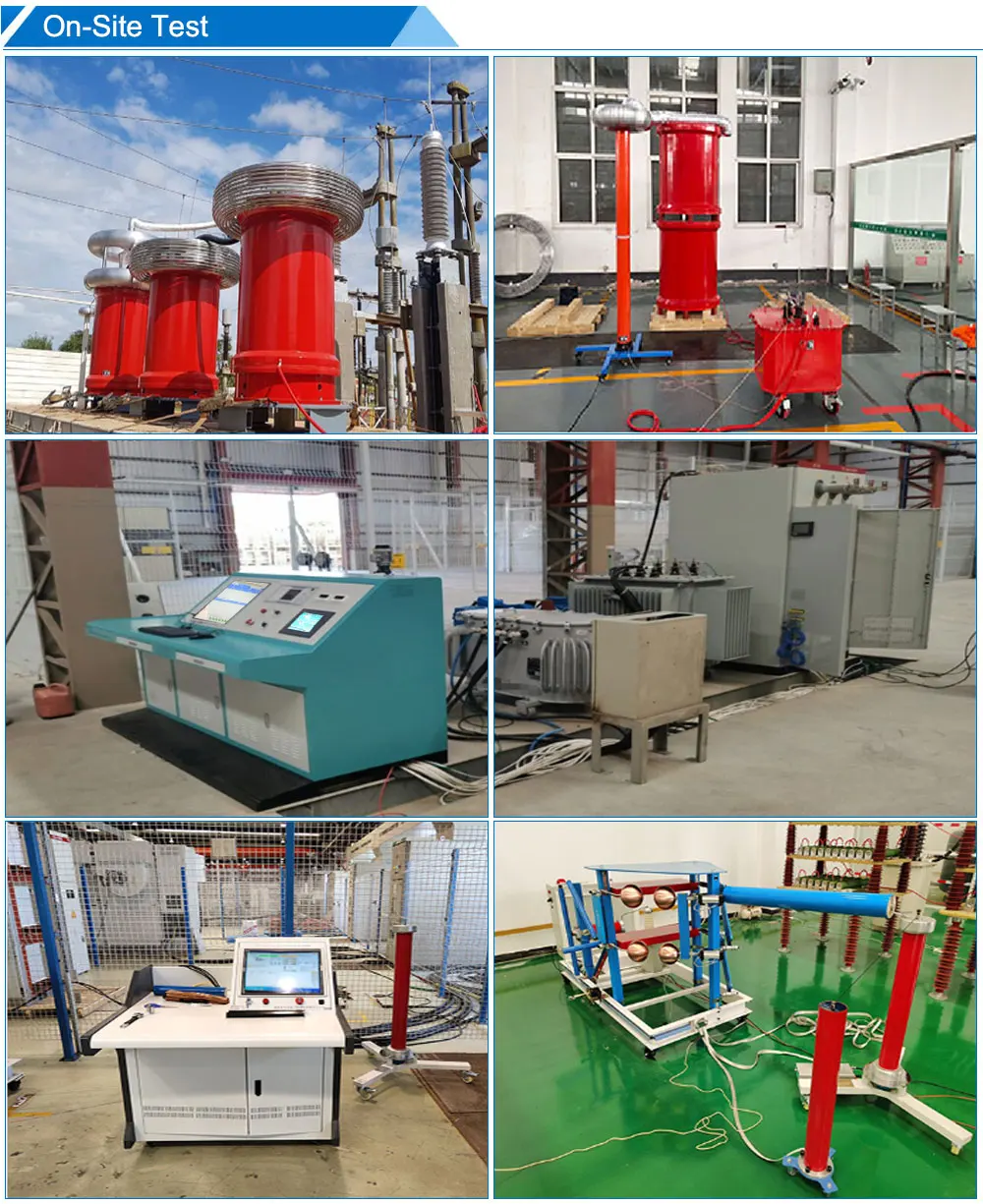 UHV-H360kVA/360kV High Voltage Hipot test Cable Variable Frequency ...