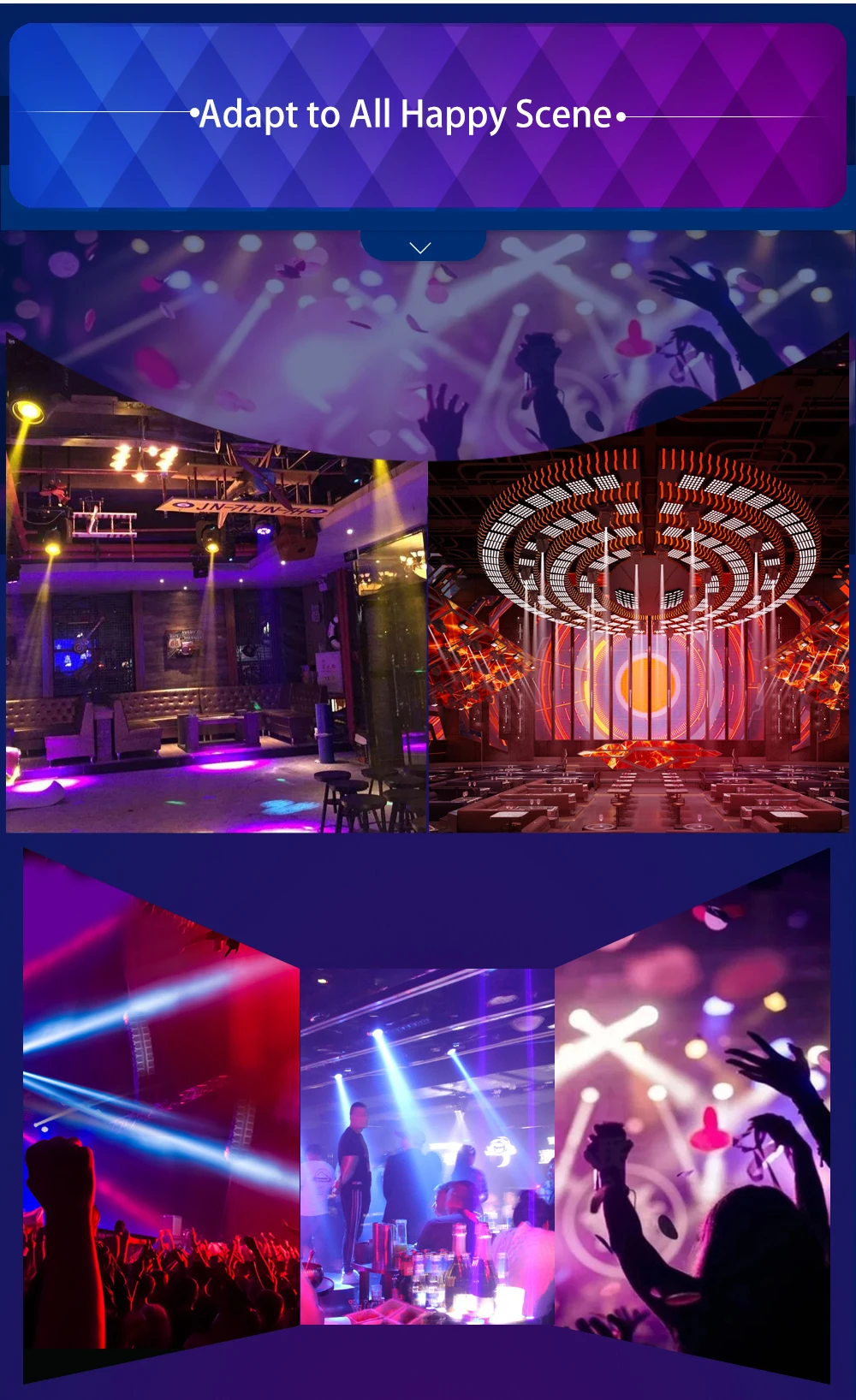 Professional Led Matrix Light 36X5W RGBW 4 in 1 Led Beam Stage ...