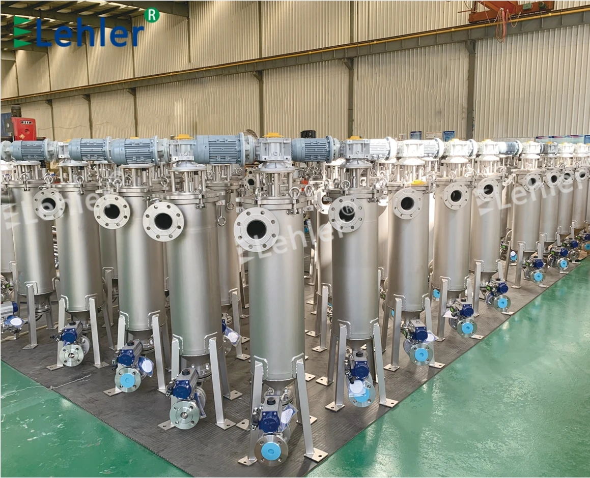 Liquid Filtration with Fully Automatic Wedge Wire Filters